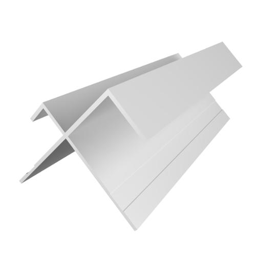 TRANS REV OPEN OUTSIDE CORNER - CLEAR ANODIZED