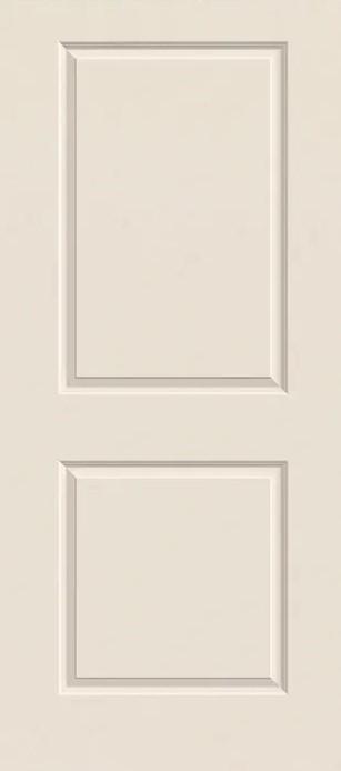 2-4 CARRARA 2-PANEL HOLLOW CORE DOOR - SMOOTH
