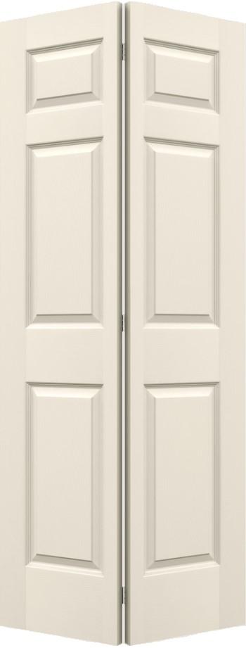 5-0 COLONIST 6-PANEL HOLLOW CORE BIFOLD DOOR - SMOOTH