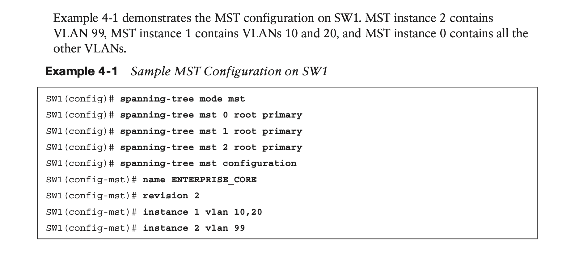 Ch 4: Multiple Spanning Tree Protocol Flashcards by James Forristal