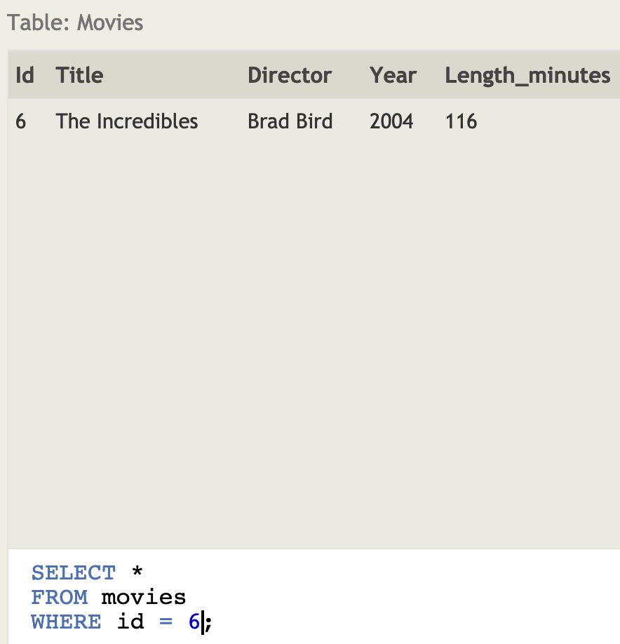 CIS275 - Chapter 11: SQL zyLabs Flashcards by Alexey Filatov | Brainscape
