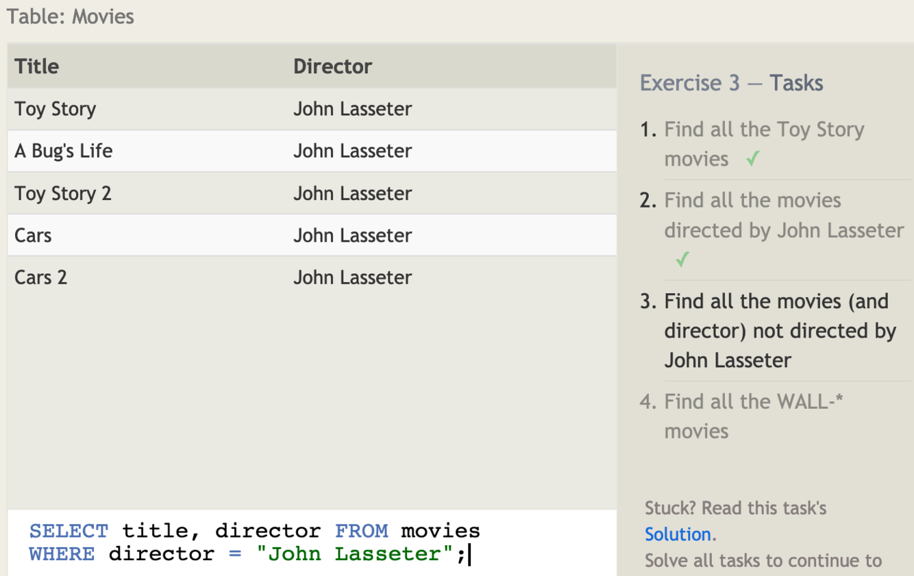 CIS275 - Chapter 11: SQL zyLabs Flashcards by Alexey Filatov | Brainscape
