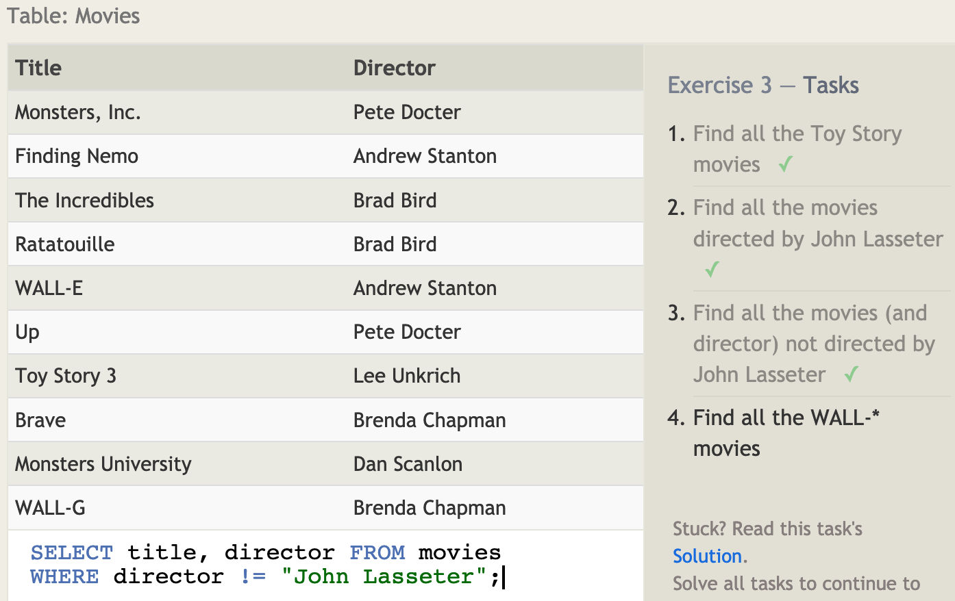 CIS275 - Chapter 11: SQL zyLabs Flashcards by Alexey Filatov