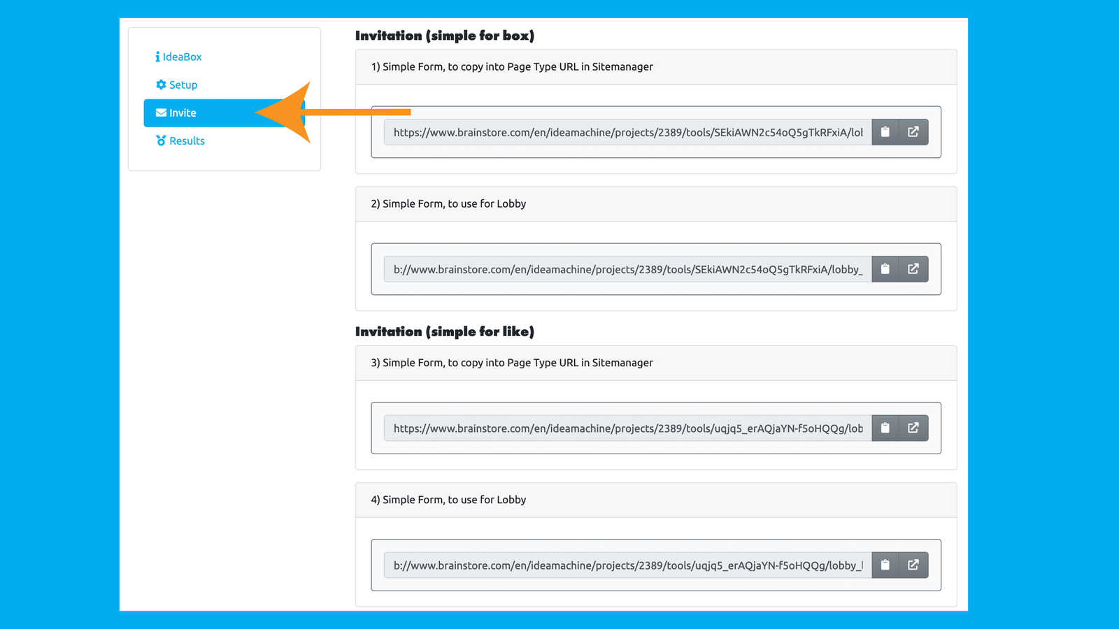 How to set up an IdeaBox – Handbook - BrainStore's Tutorial Collection ...