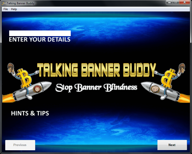 Talking Banner Buddy