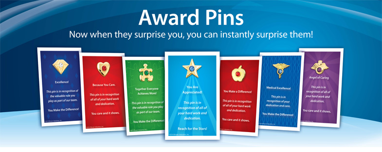 Award Pins for everyone. Inspire them daily - BrownOriginals™
