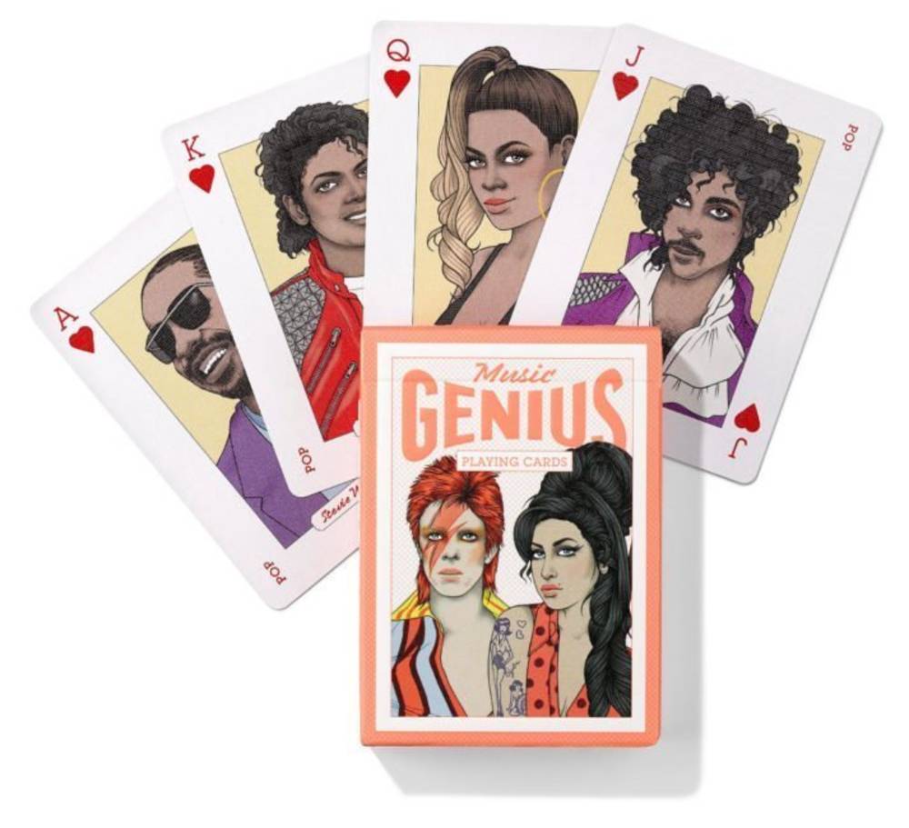 Playing Cards - Music Genius Card Deck | Electric Fetus