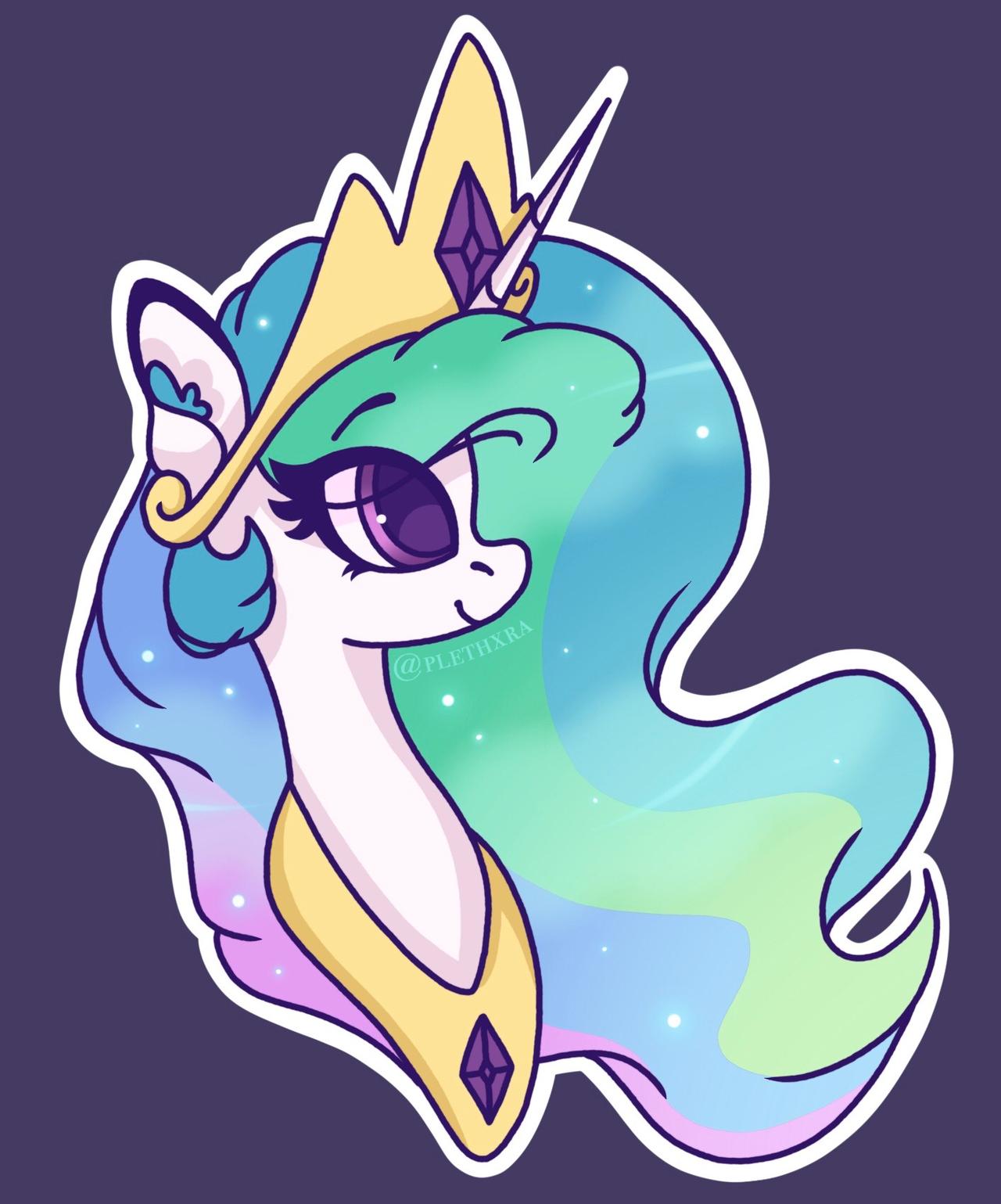 princess celestia drawn by plethxra - Bronibooru