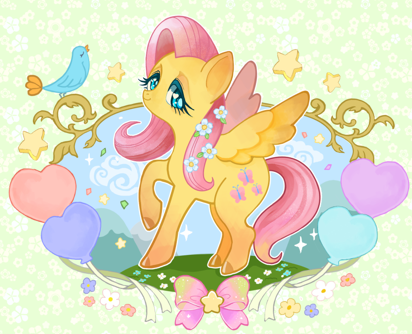 fluttershy drawn by kuna4ri - Bronibooru