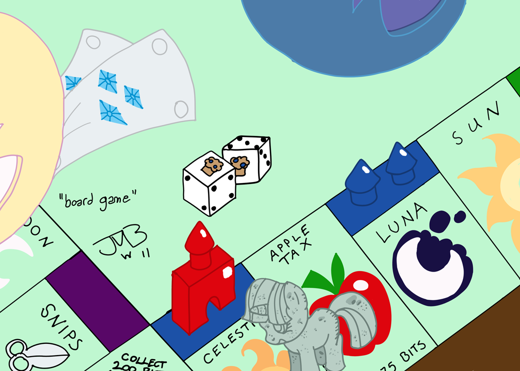 twilight sparkle (monopoly) drawn by buddyvox - Bronibooru