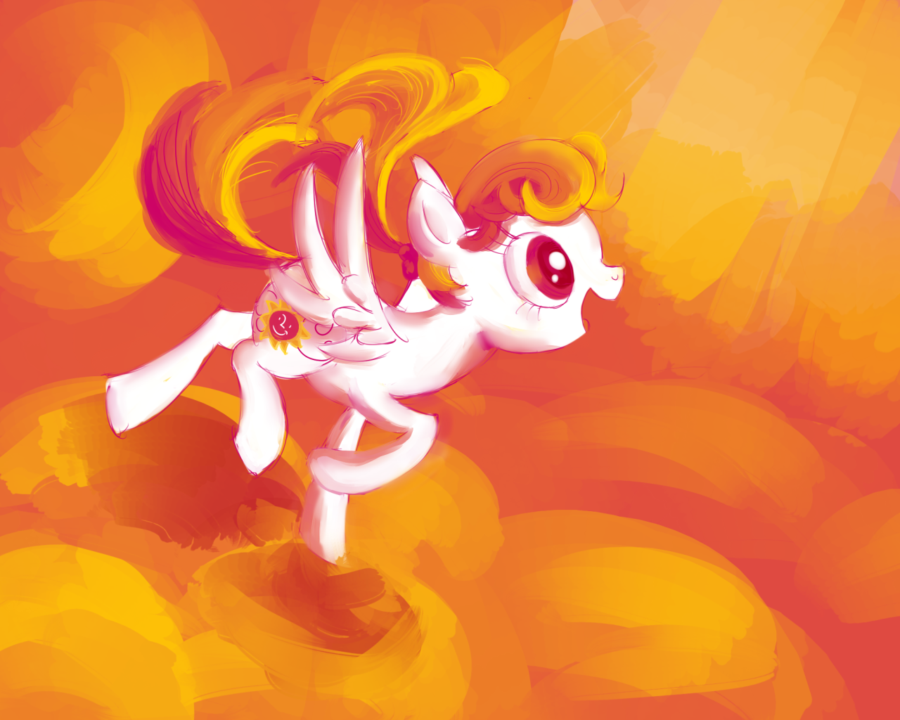 sunny daze (g3) drawn by aclockworkkitten - Bronibooru
