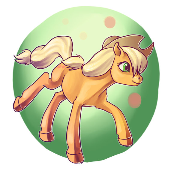 applejack drawn by lolilith - Bronibooru