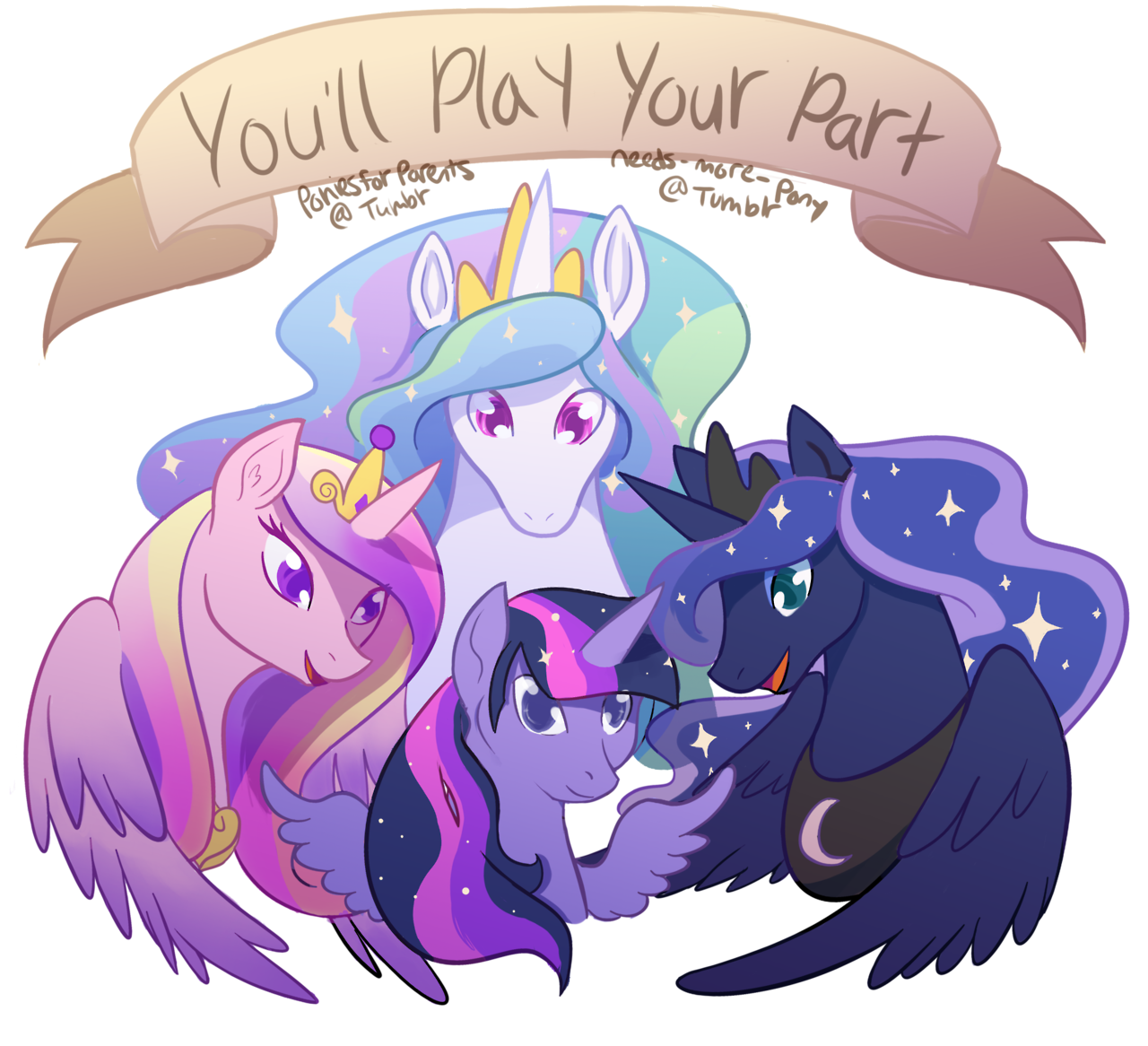 princess cadance, princess celestia, princess luna, princess twilight ...