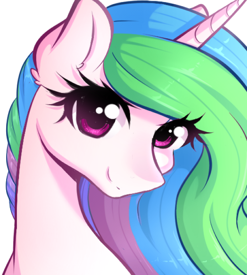 princess celestia drawn by fluffymaiden - Bronibooru