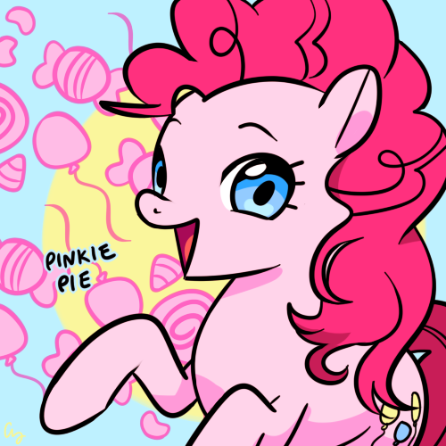 pinkie pie drawn by magneticskye - Bronibooru