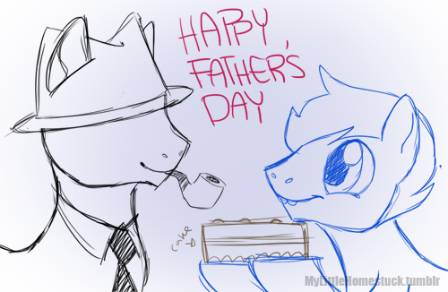dad and john egbert (homestuck) drawn by mydnite - Bronibooru