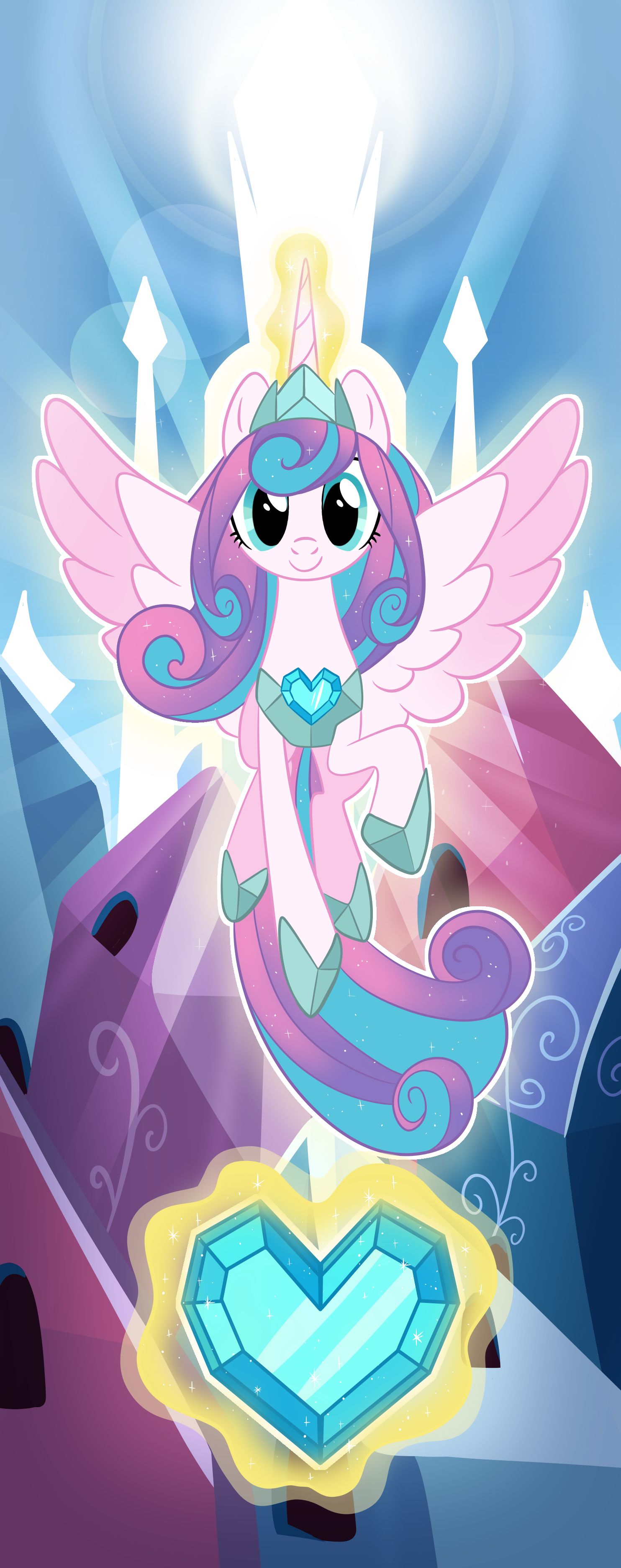 princess flurry heart drawn by spindlespice - Bronibooru