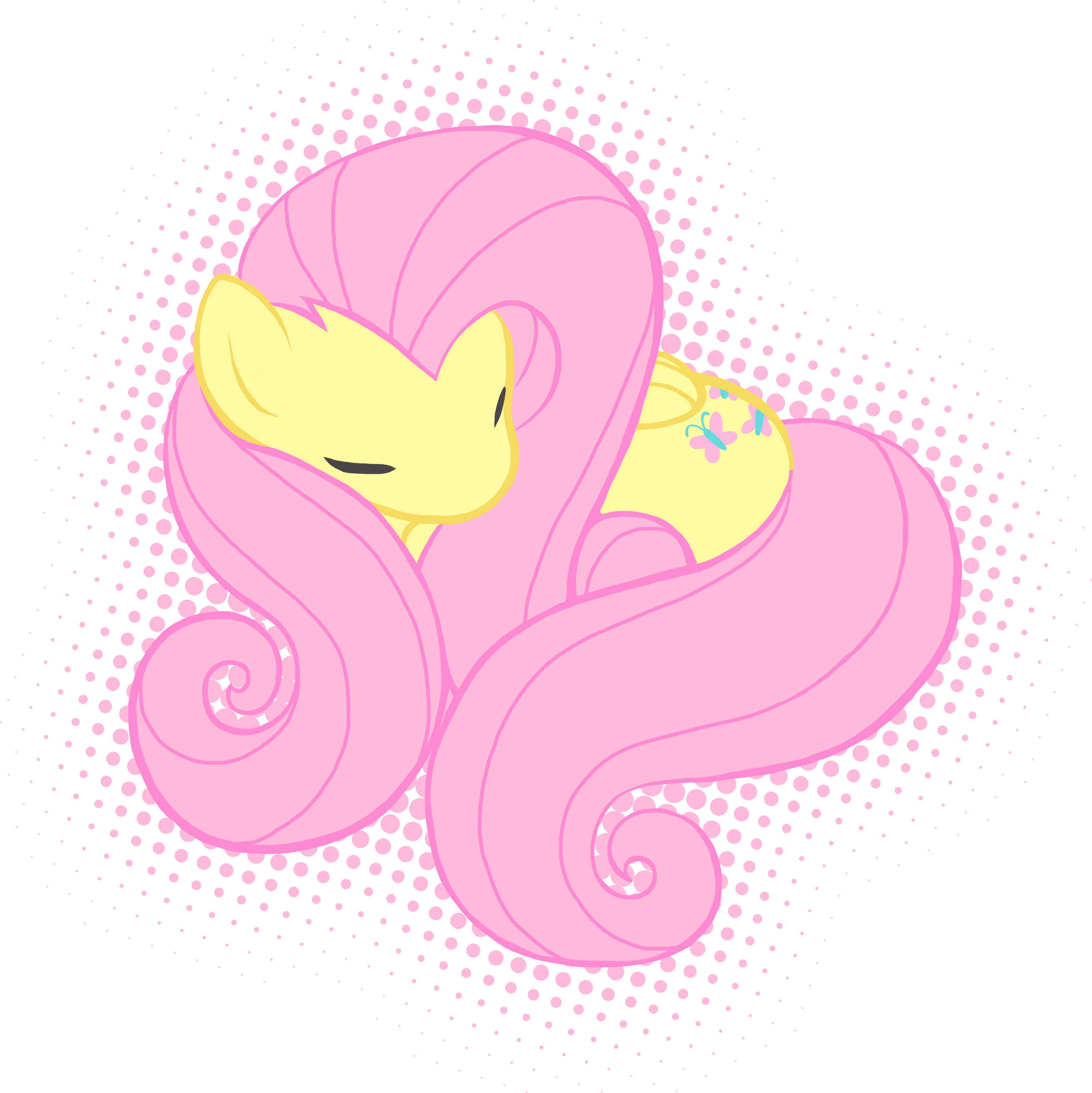 fluttershy drawn by mochabean - Bronibooru