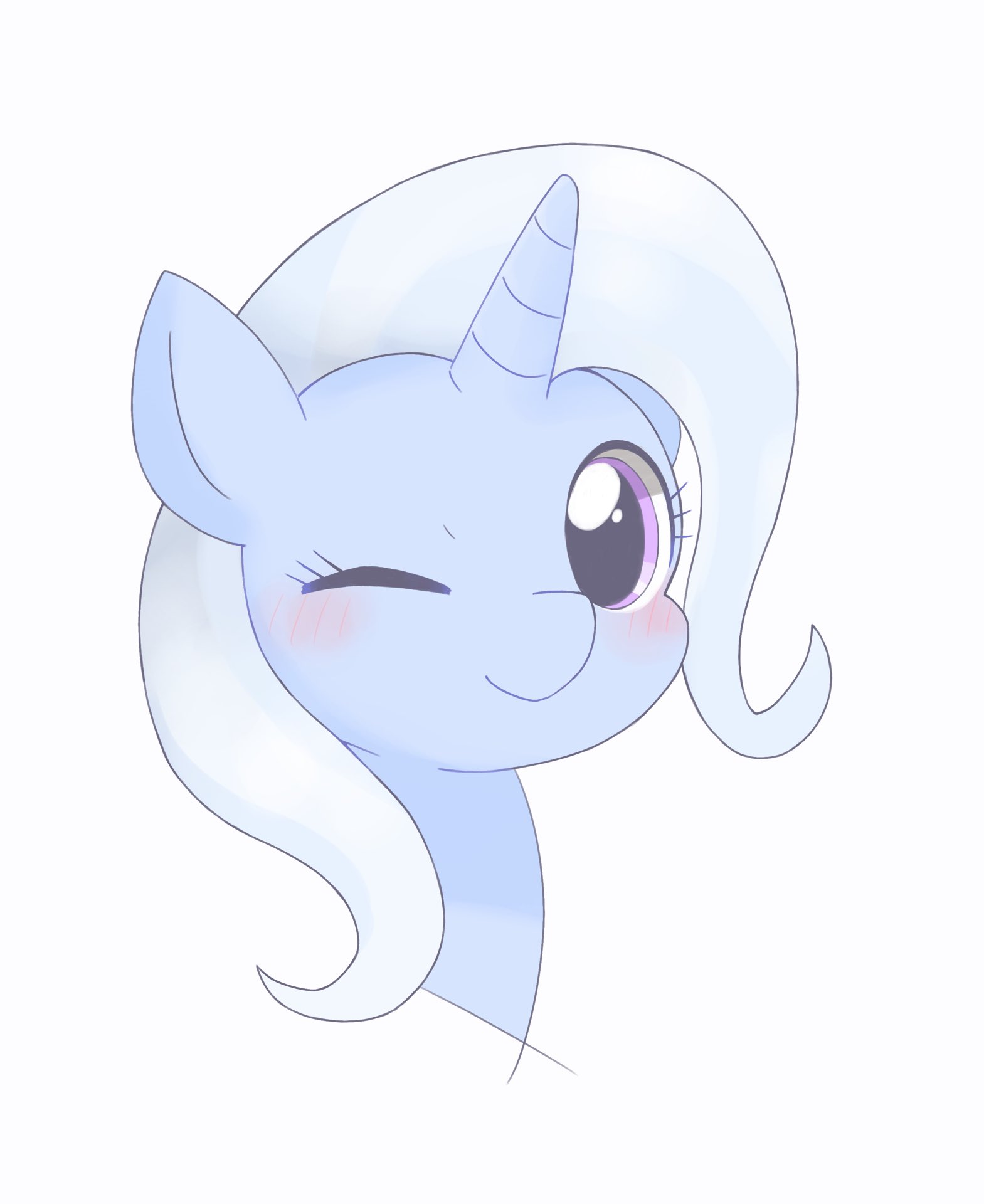 the great and powerful trixie drawn by tgos 337 - Bronibooru