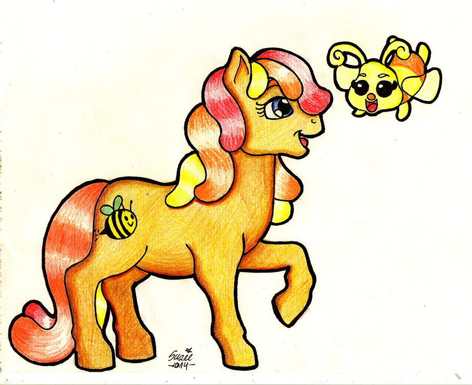 honeybuzz drawn by suzie-chan - Bronibooru