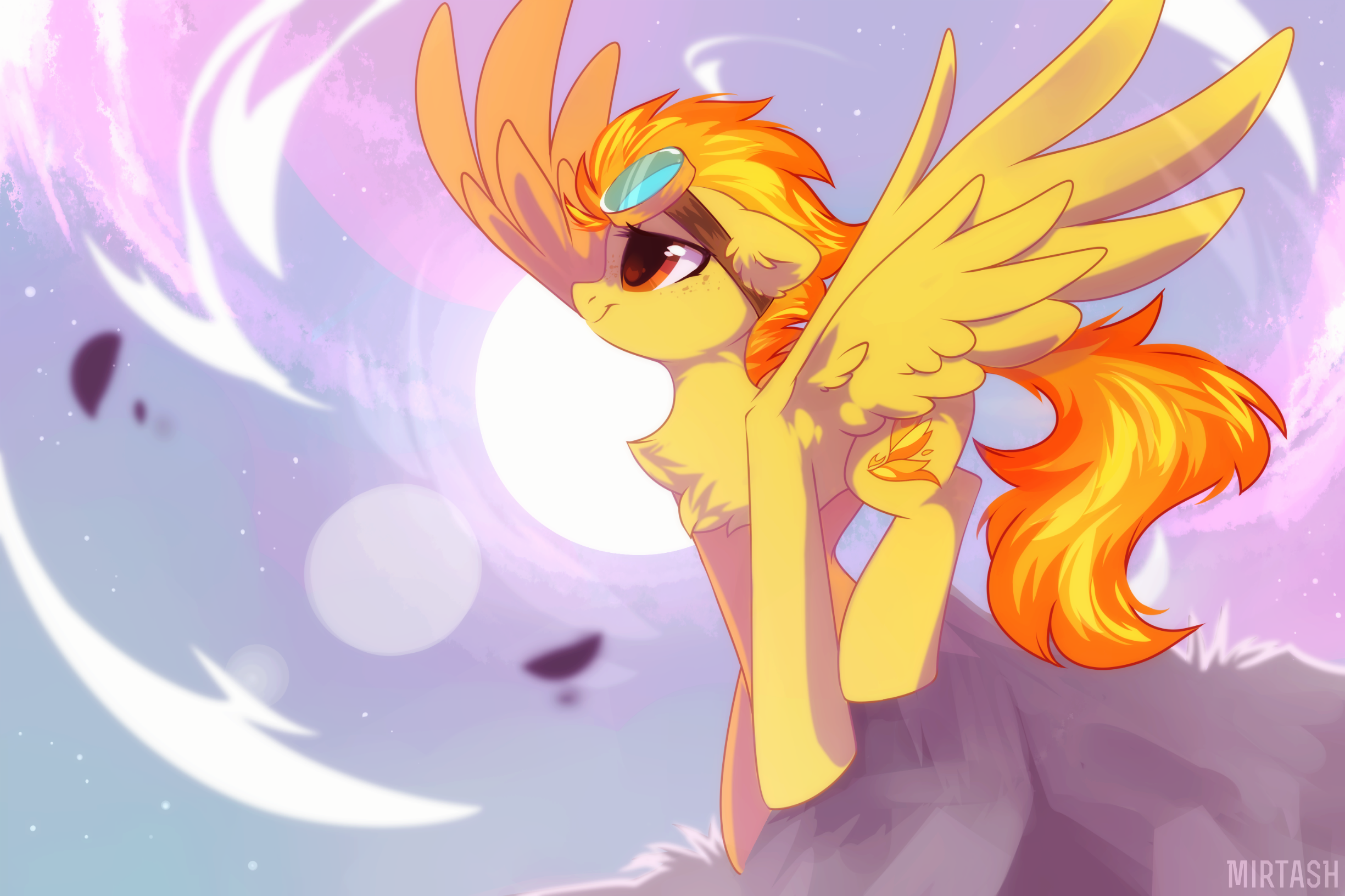 spitfire drawn by mirtash - Bronibooru