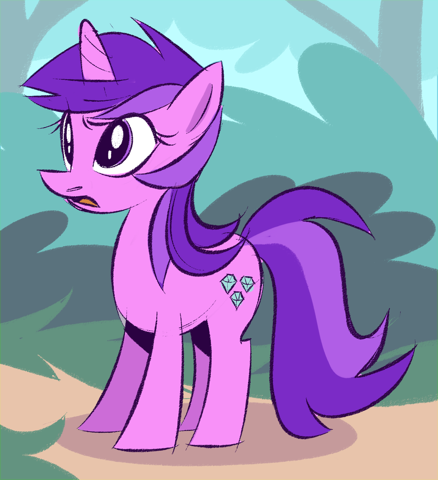 amethyst star drawn by spacekitsch - Bronibooru