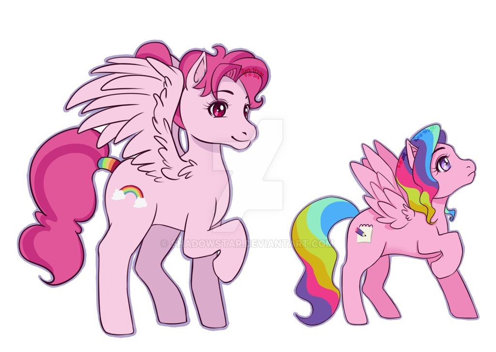 background ponies drawn by shadowstar - Bronibooru