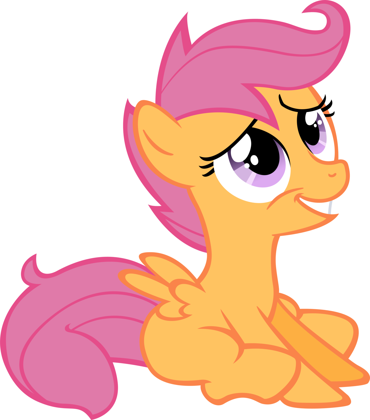 scootaloo drawn by moongaze - Bronibooru