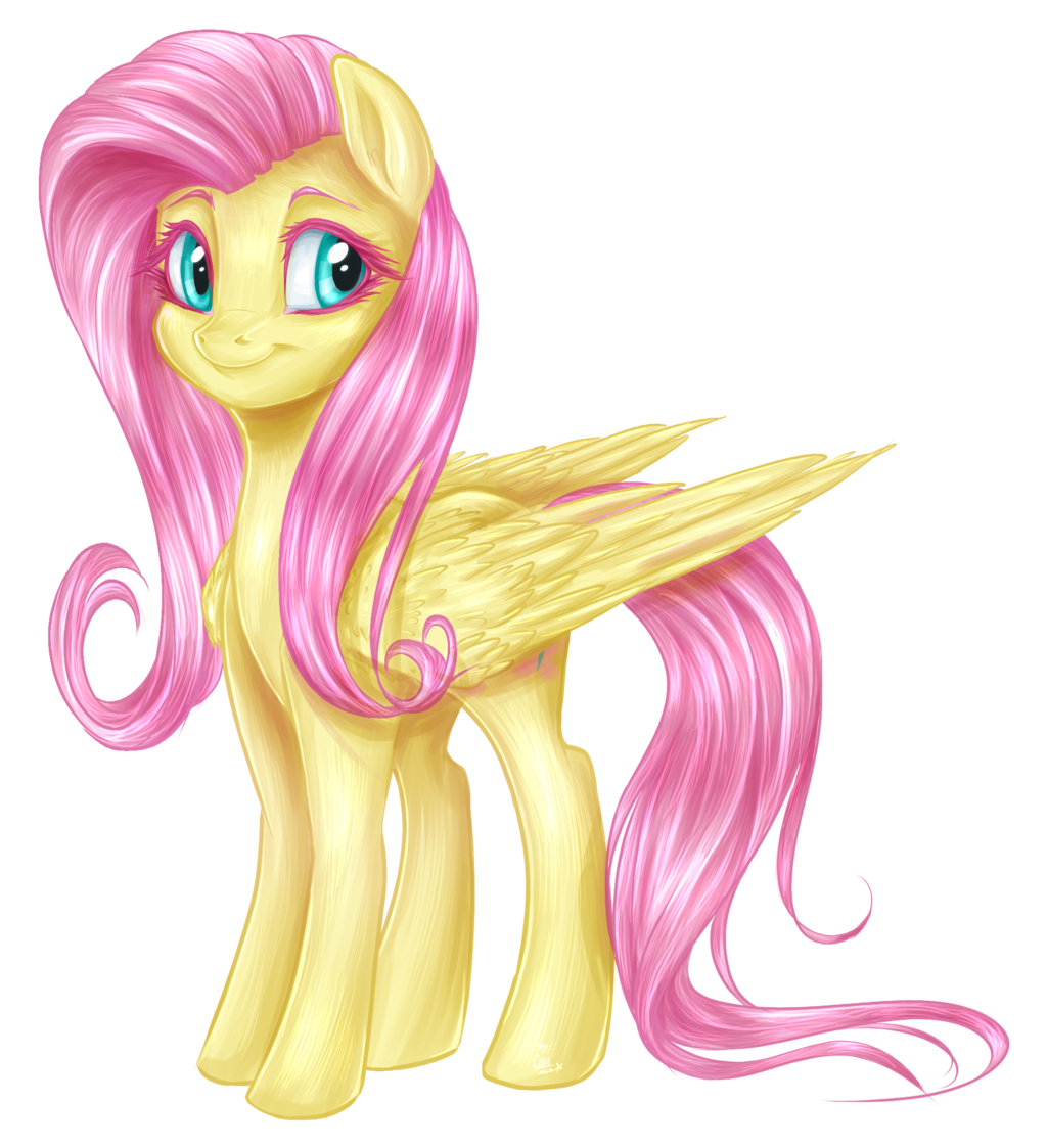 fluttershy drawn by cirawashere - Bronibooru