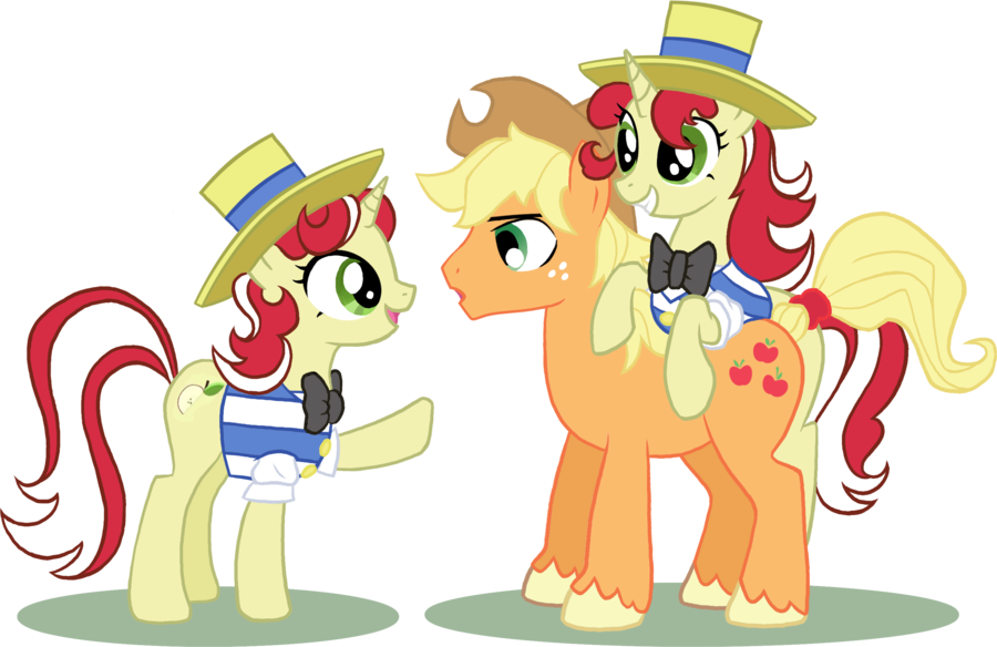 applejack, flam, flim, flim flam brothers, and flim skim drawn by ...
