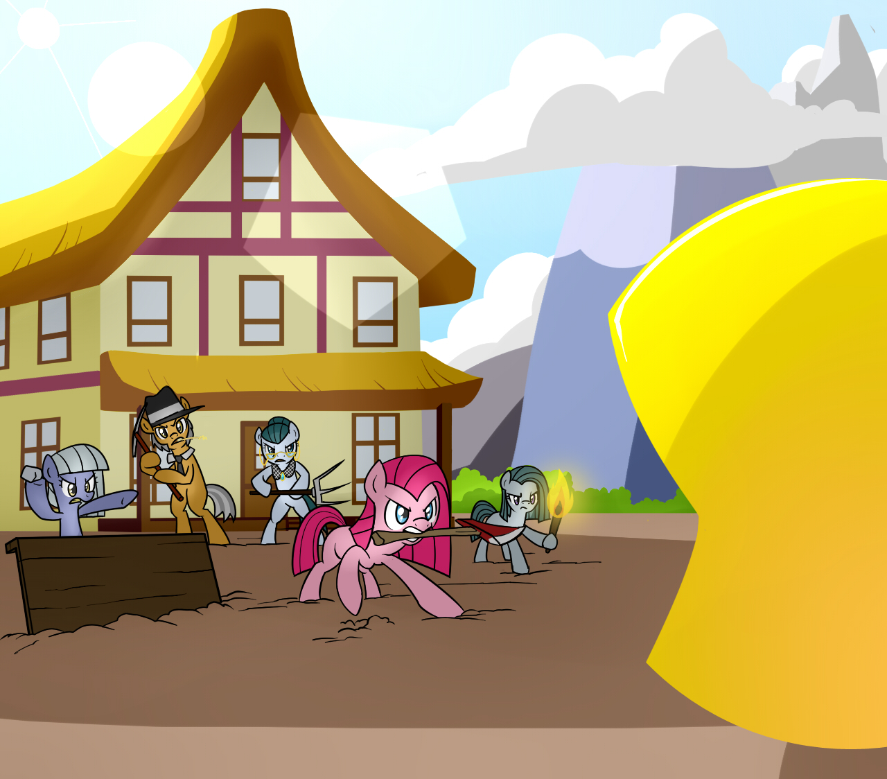 cloudy quartz, igneous rock, limestone pie, marble pie, pinkamena diane ...