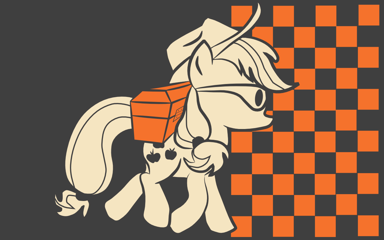 applejack and engineer (team fortress 2) drawn by 1nfy - Bronibooru
