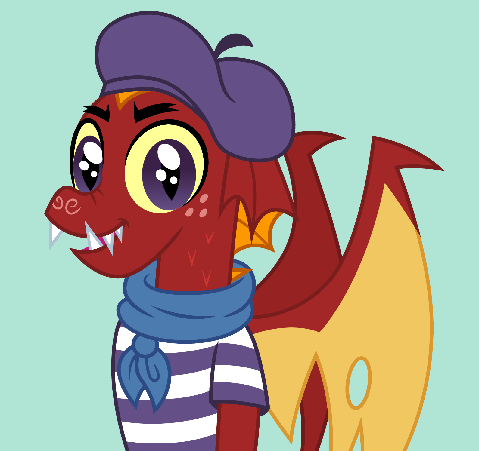 garble drawn by cloudyglow - Bronibooru