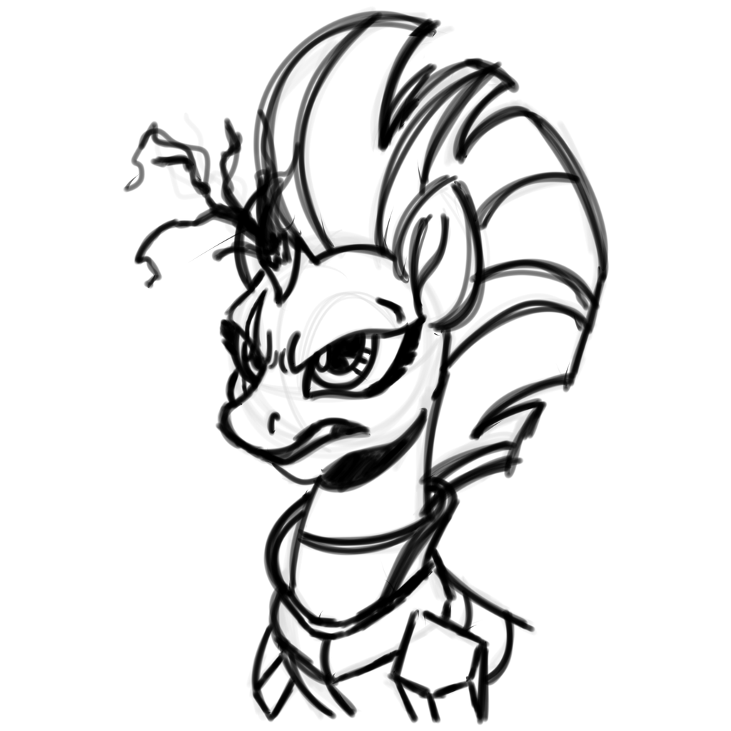 Tempest Coloring Shadow Pony Little Pages Mlp Horse Colouring Color ...