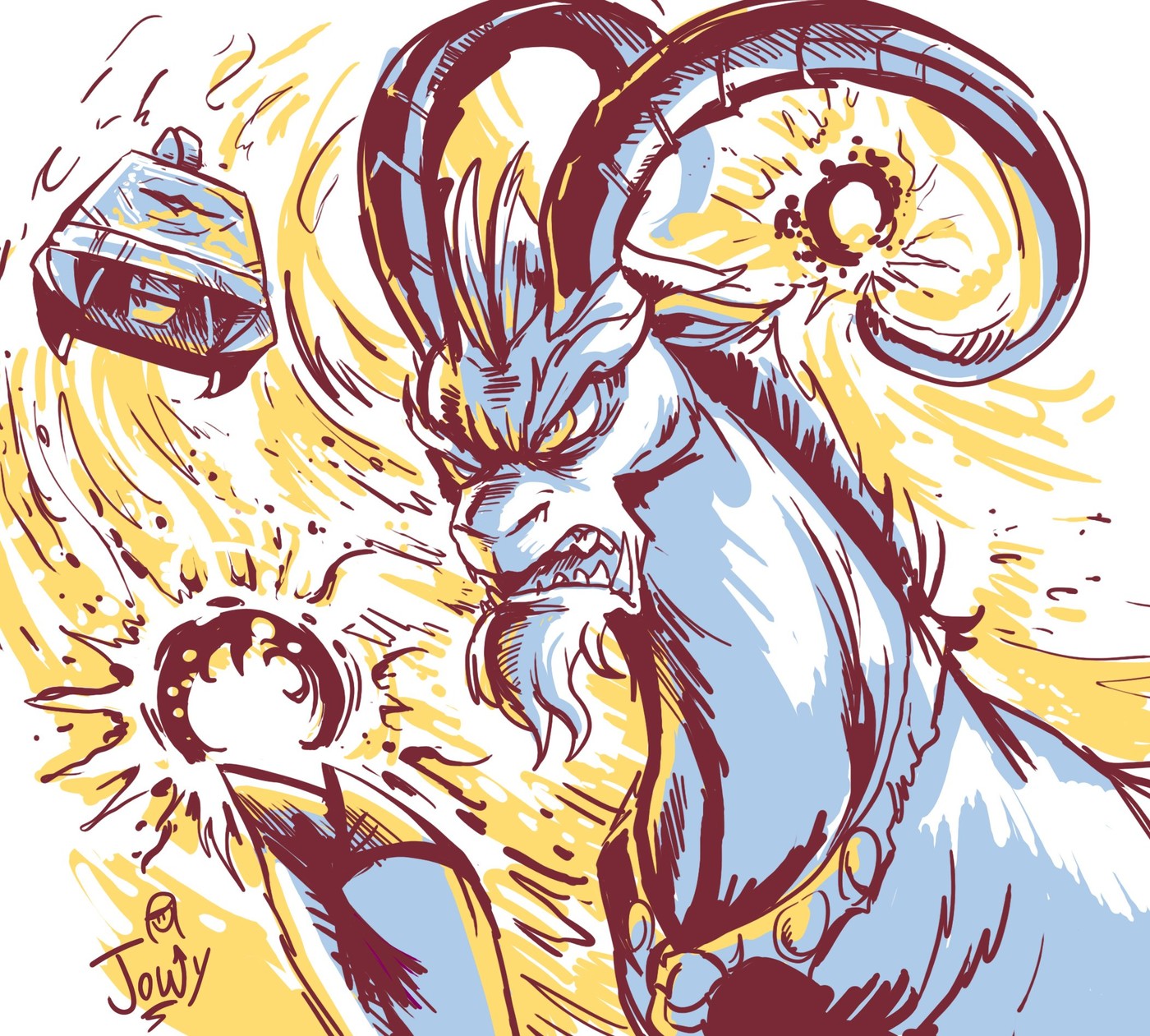 grogar (g1) drawn by jowybean - Bronibooru