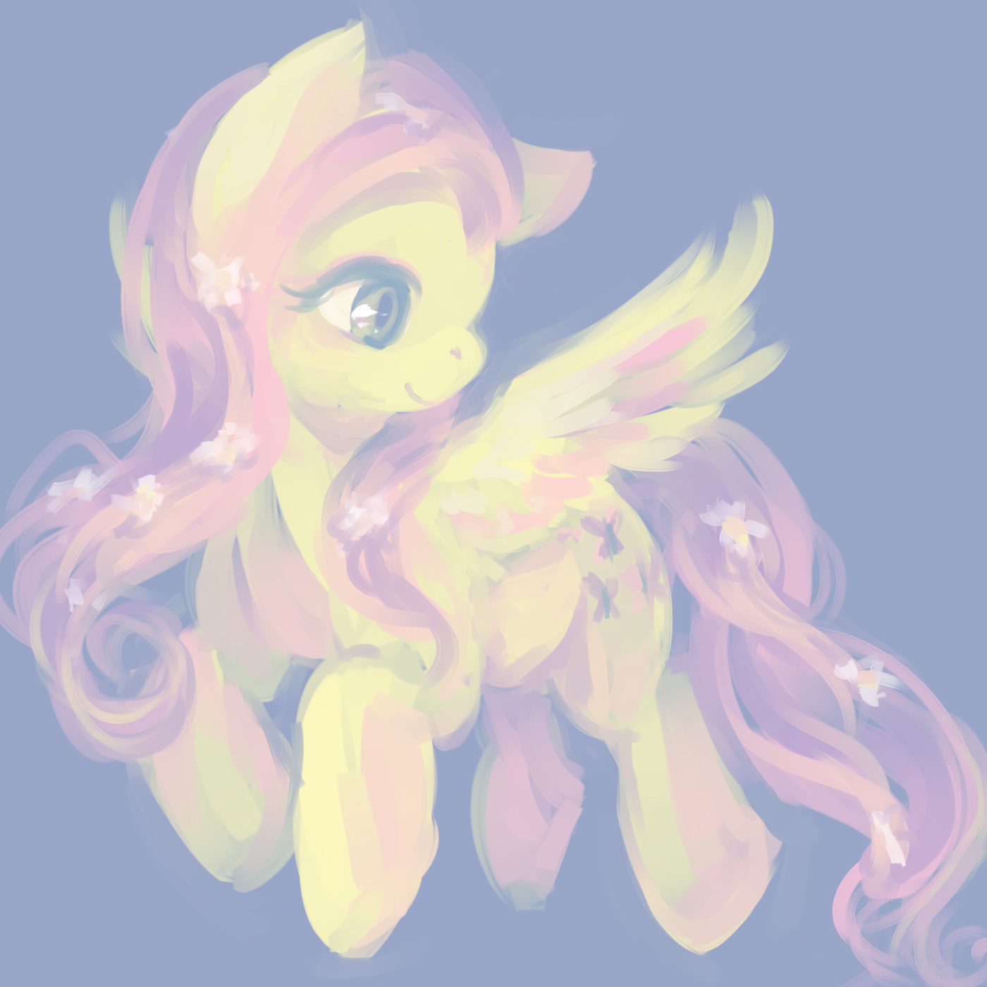 fluttershy drawn by florian - Bronibooru