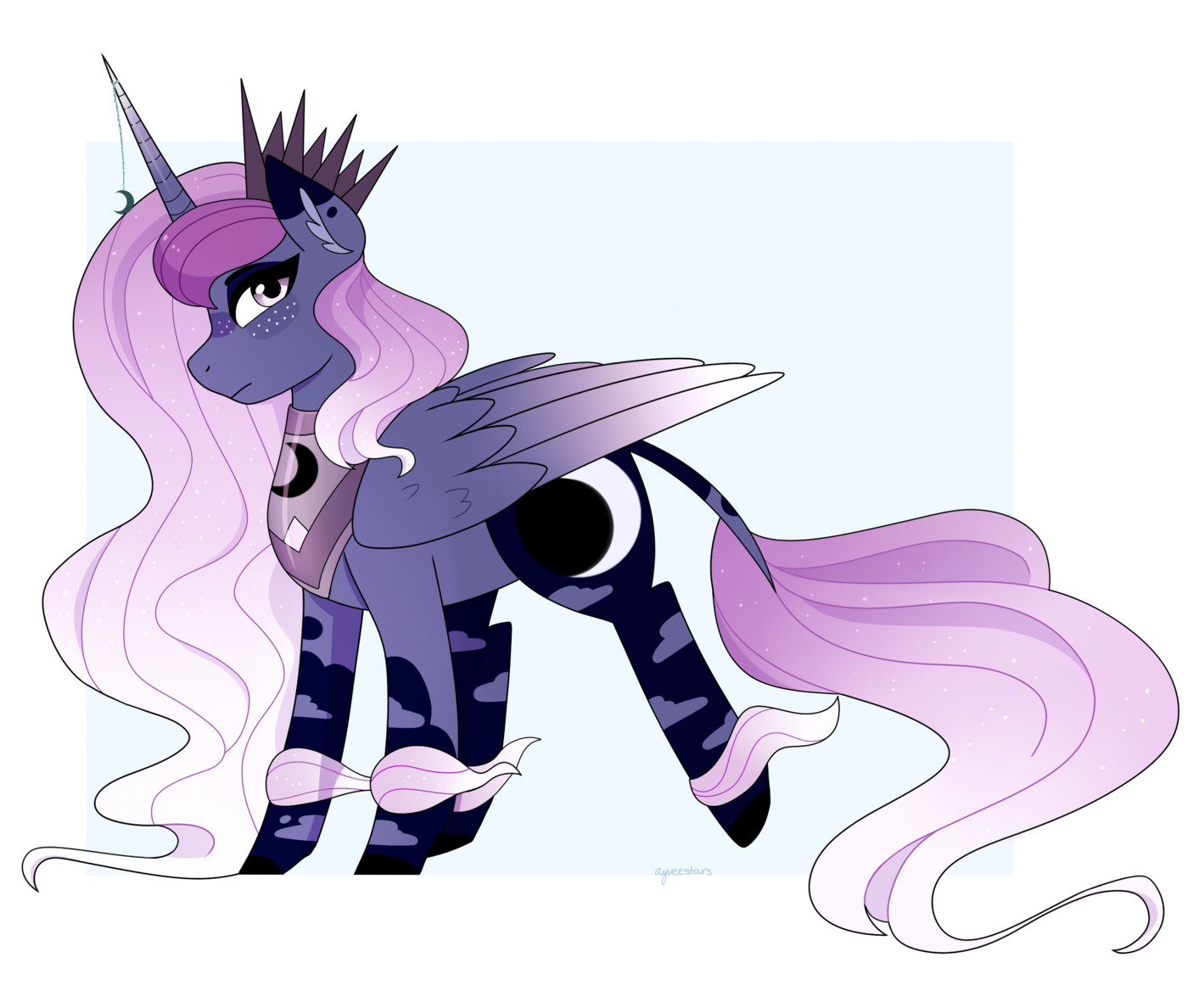 princess luna drawn by emera33 - Bronibooru