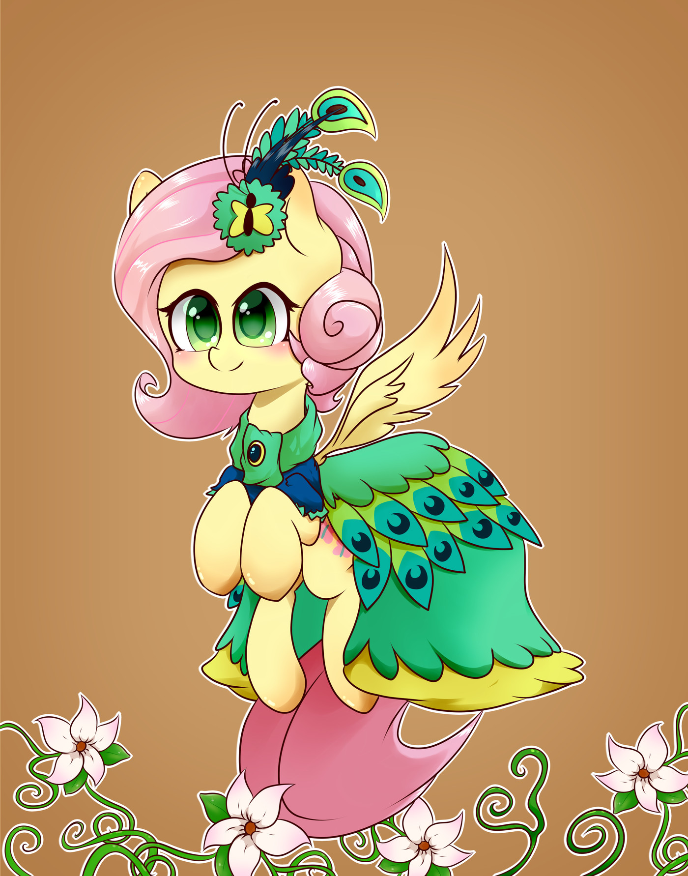 fluttershy drawn by bloodatius - Bronibooru