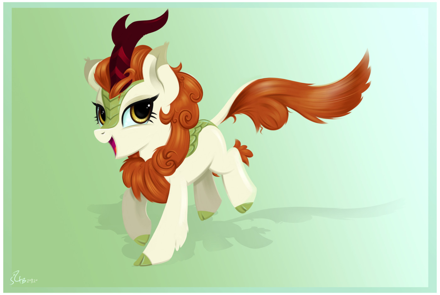 autumn blaze drawn by flutterstormreturns - Bronibooru