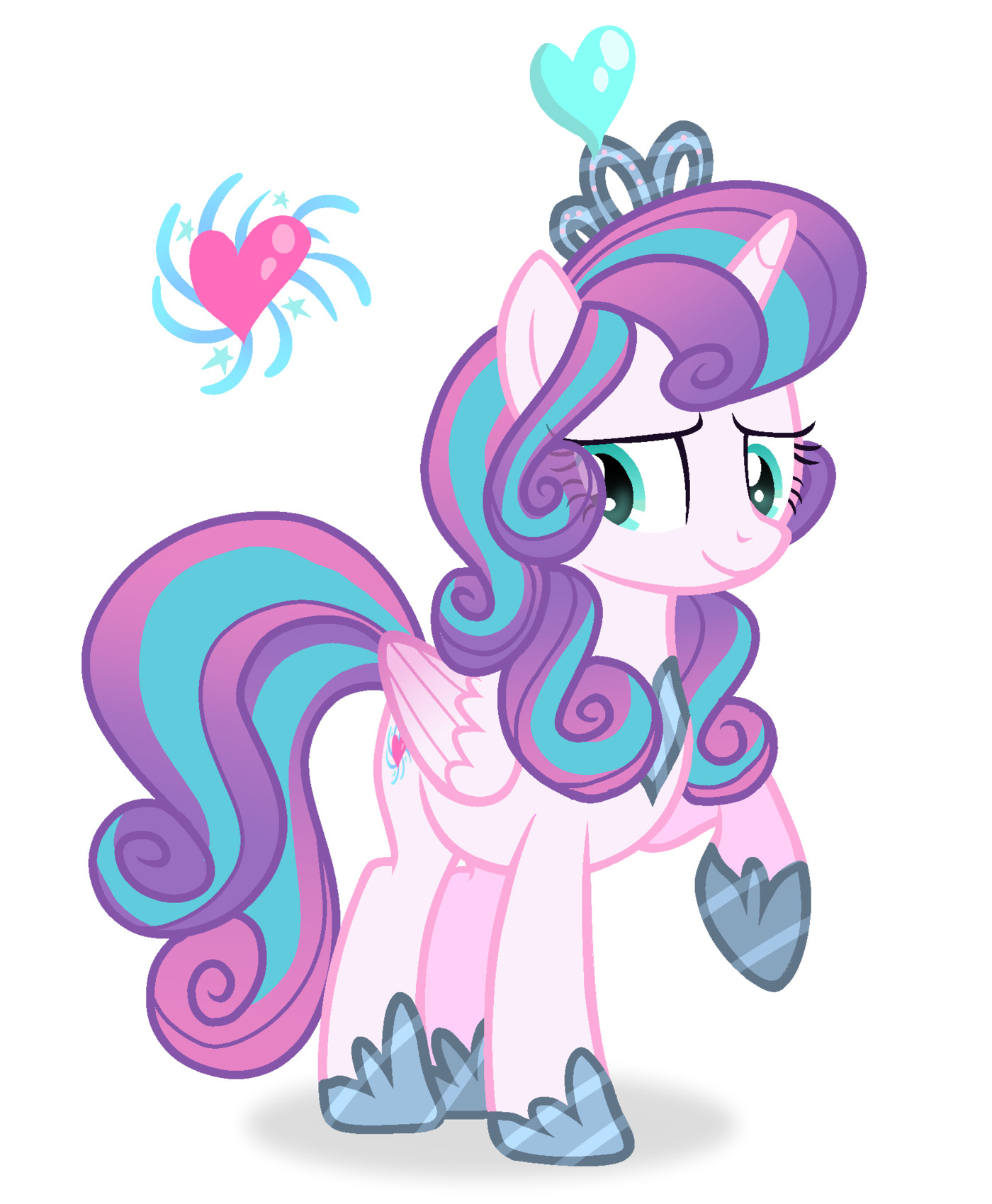 princess flurry heart drawn by rainbow15s - Bronibooru