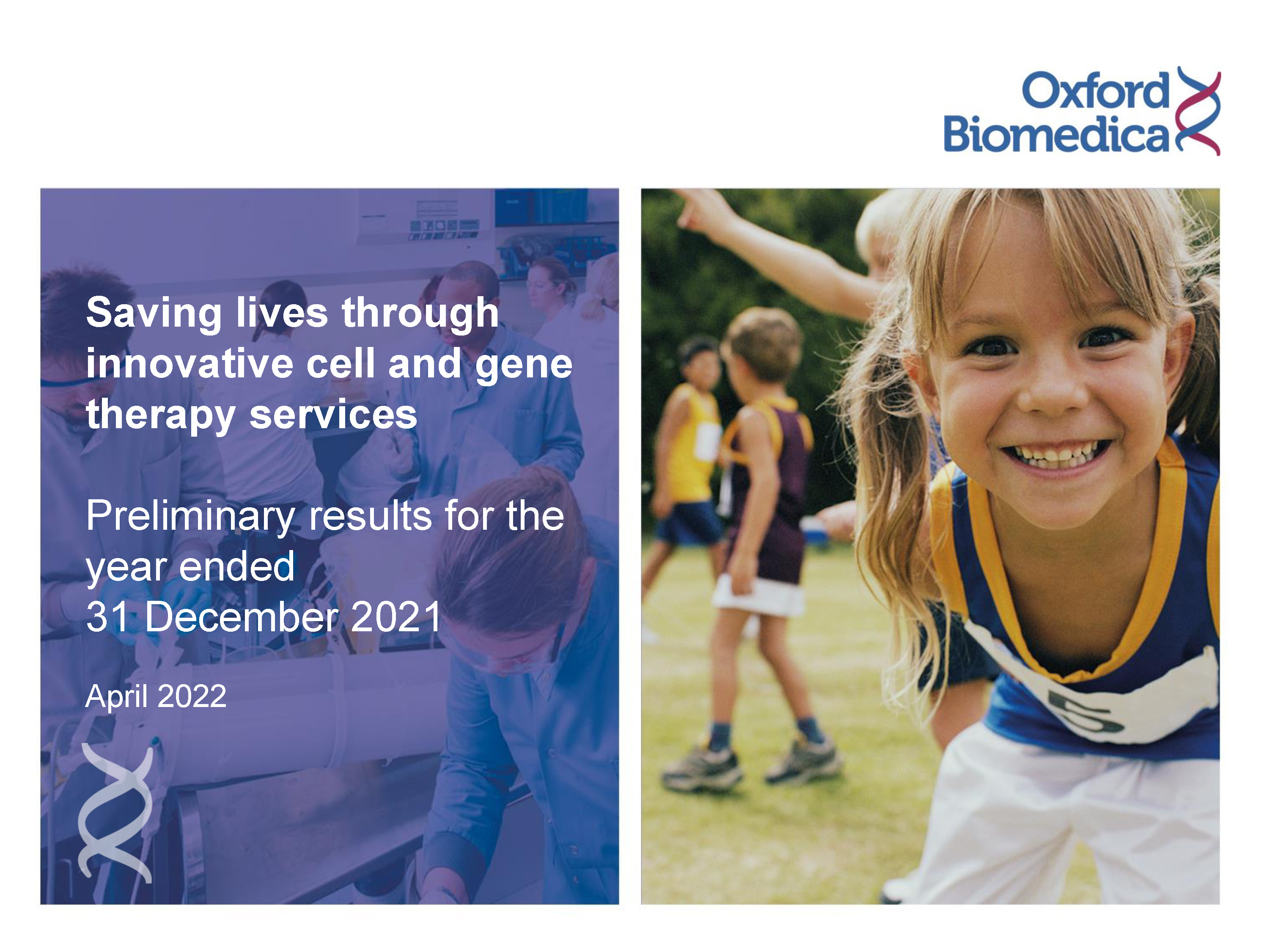 Oxford Biomedica PLC, OXB:LSE summary - FT.com