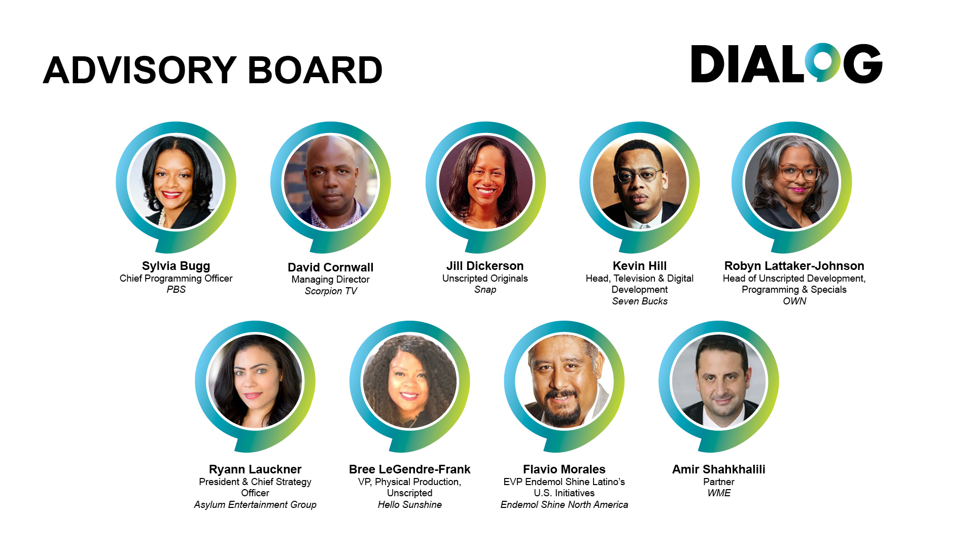 Dialog Advisory Board - Realscreen Live 2021