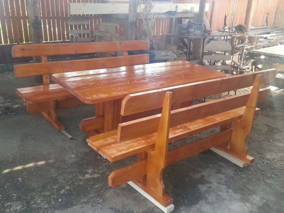 Mese De Lemn Rustice Pentru Terase Foisoare