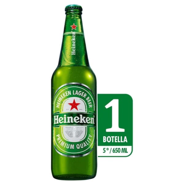 Heineken Bot 650Cc | La Previa Liquor Store
