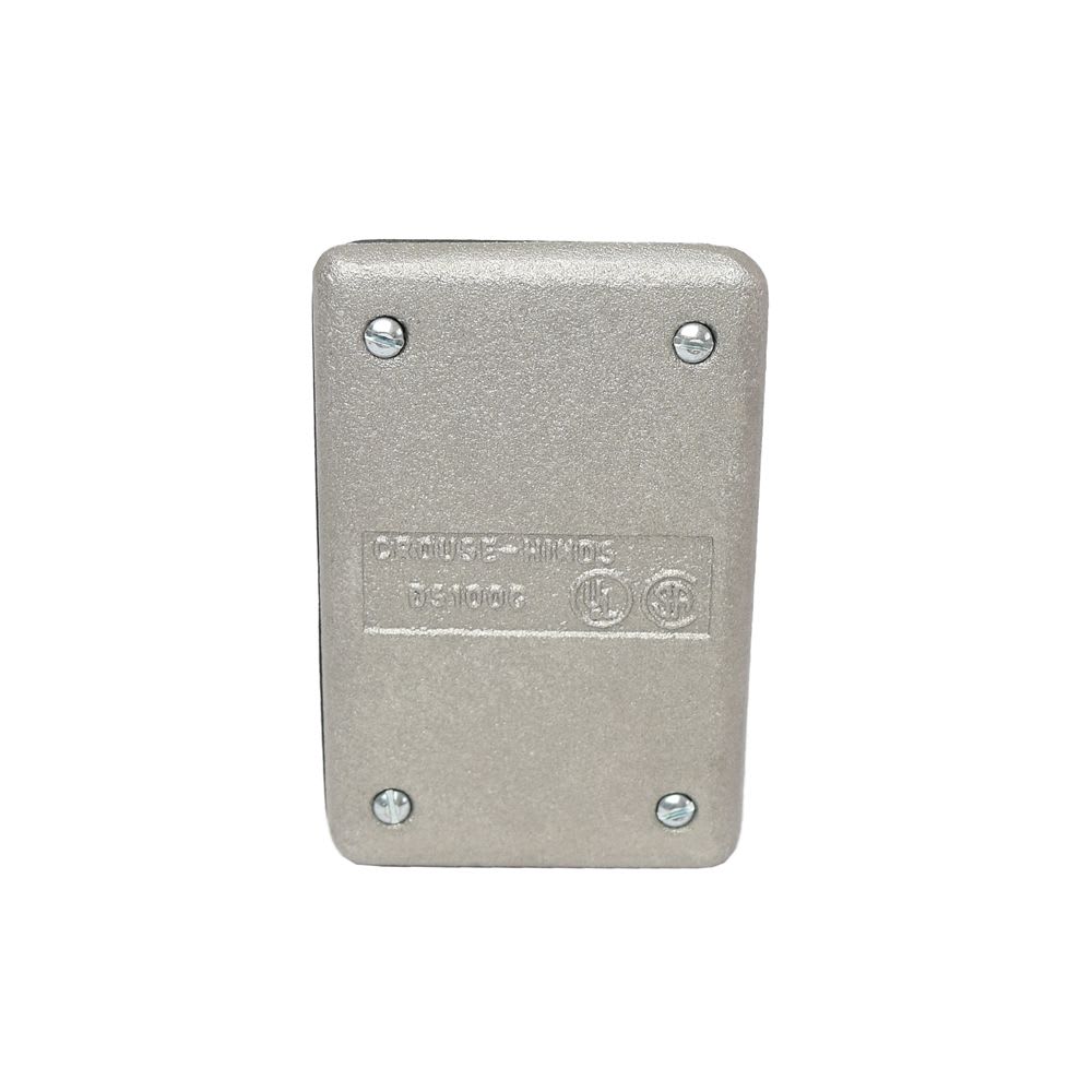 TAPA DE ALUMINIO CON EMPAQUE PARA CAJA RECTANGULAR FS Y FD, UL DS100G ...