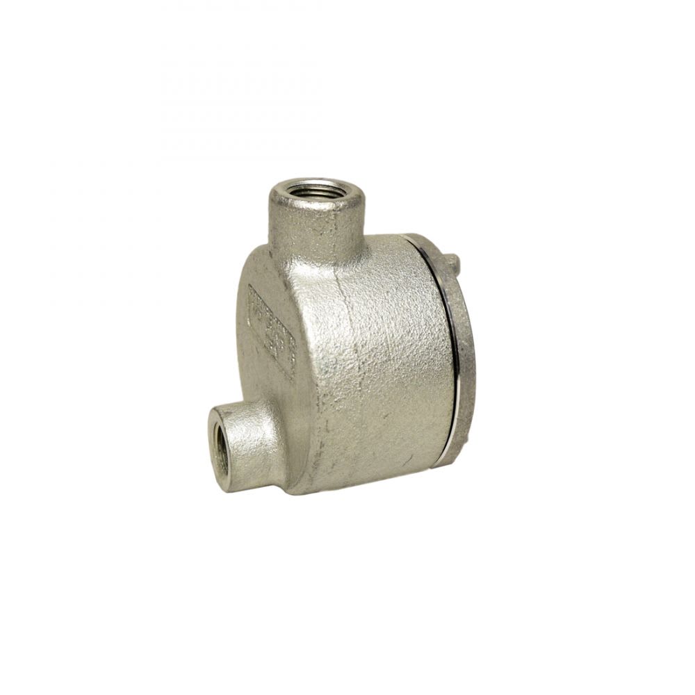 CAJA DE DERIVACION REDONDA C/TAPA ROSCA LB 2'', CL1.DIV1 UL GUAB69 ...