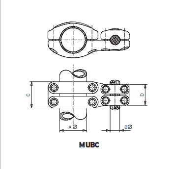 CONECTOR PARALELO TUBO A CABLE MUBC-10043 ARAGCU AS | Aragcu Perú SAC