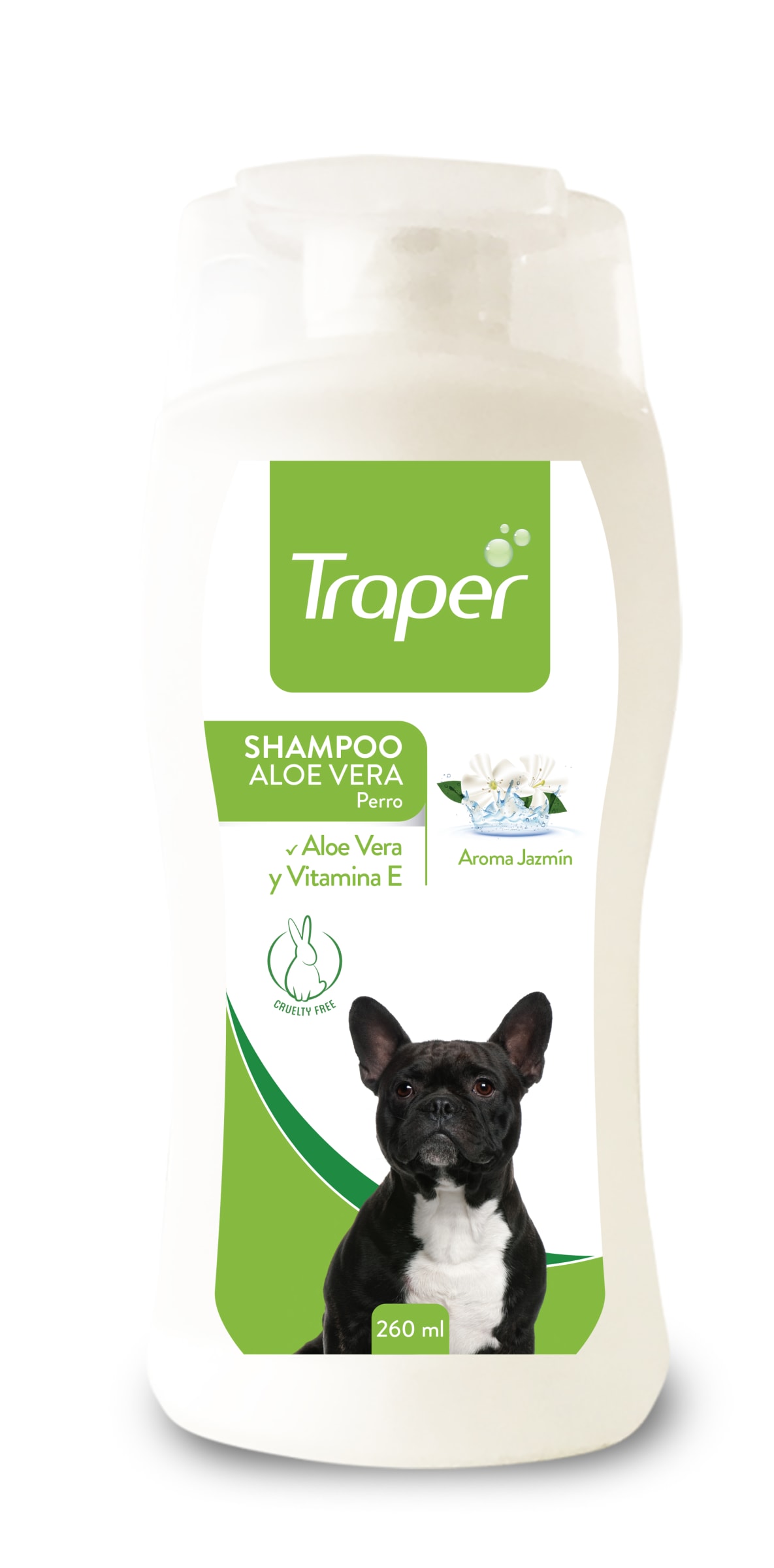 Shampoo Trapper Perro Aloe Vera 260 ml | Mascotas Recreo