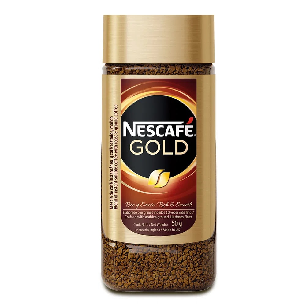 NESCAFE GOLD 50GR FRASCO | PLAZA MULTIPACK
