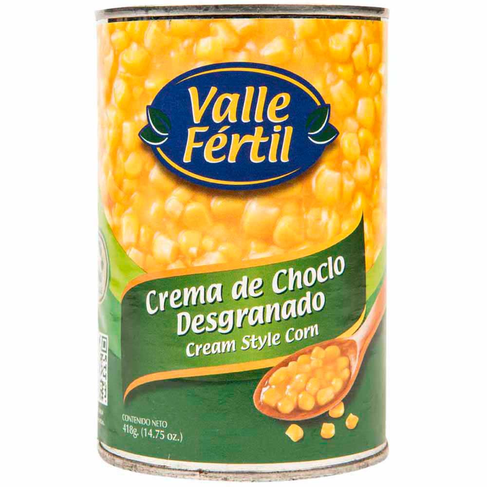 VALLE FERTIL CREMA CHOCLO 418G DESGRANADO | PLAZA MULTIPACK